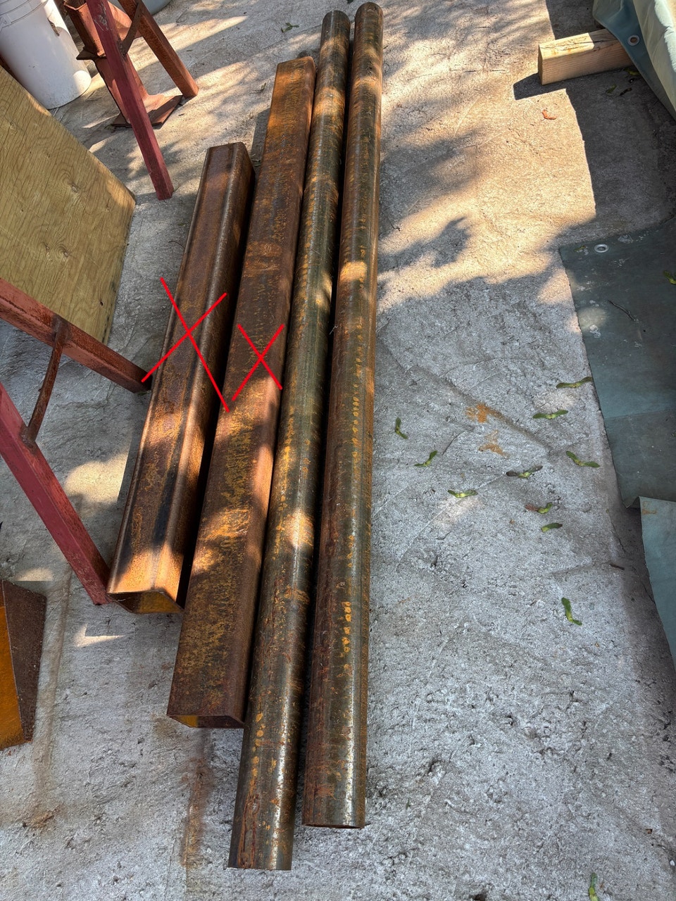 4 inch HSS structure steel colum, post | Other | Markham / York Region ...