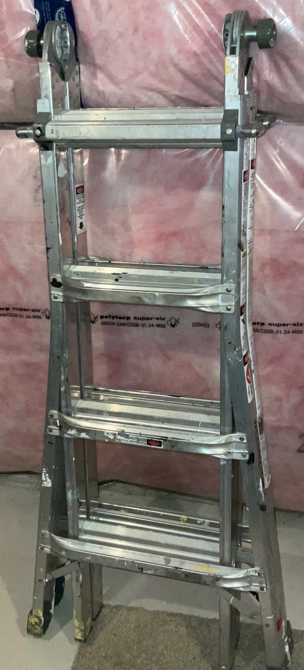 Mastercraft Grade 1A Aluminum Multi-Task Ladder, 21-ft, 300-Ib ...