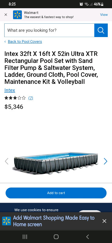 Intex 32ft x 16ft x 52in deep Salt/Sand pool with wood deck | Hot Tubs ... Intex 32ft x 16ft x 52in deep Salt/Sand pool with wood deck | Hot Tubs ...