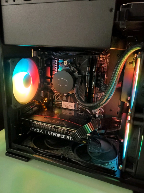 mATX RTX Gaming PC (3600x/RTX 3060/32GB RAM/AIO/ARGB/WIFI&BT) | Desktop ...