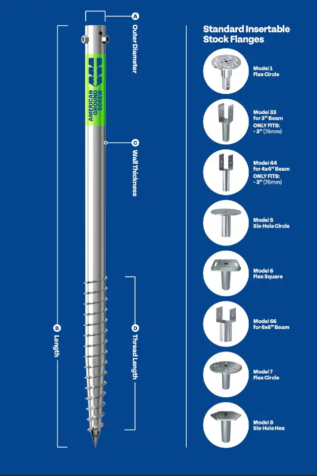 7 foot ground screws, new | Other Business & Industrial | Moncton ...