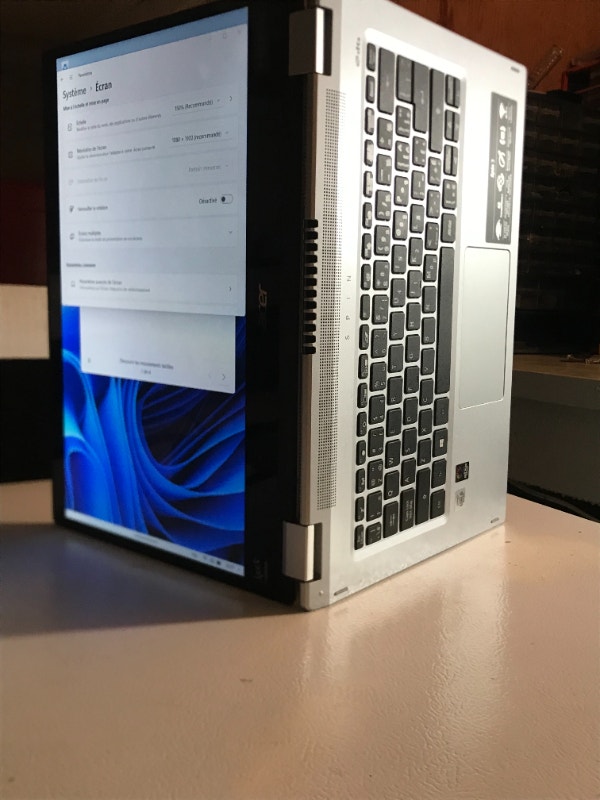 Acer Spin3 10 éme génération 2en1 Laptop et Tablette Tactile i5 ...