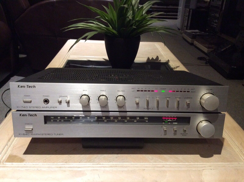 KEN-TECH INTEGRATED AMPLIFIER K-740 / TUNER K-640 | Chaînes stéréo ...