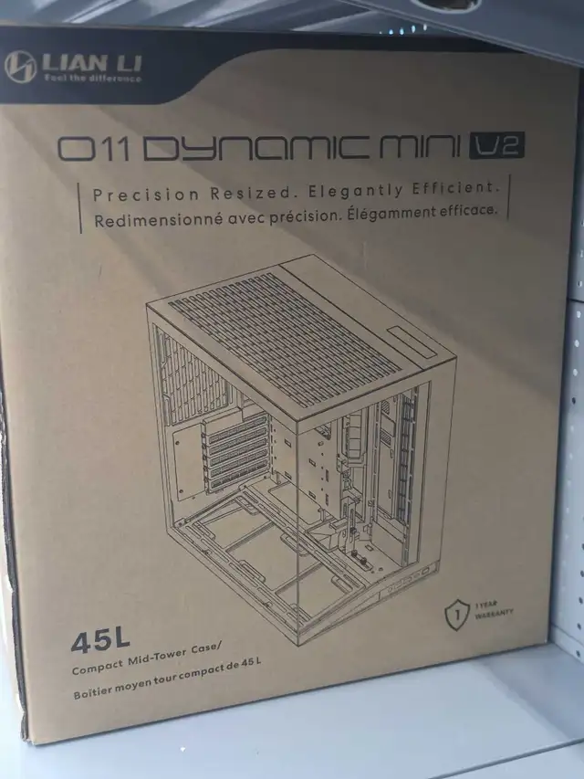 LIAN LI O11D MINI V2 Compact ATX Mid-Tower Airflow Computer Case ...