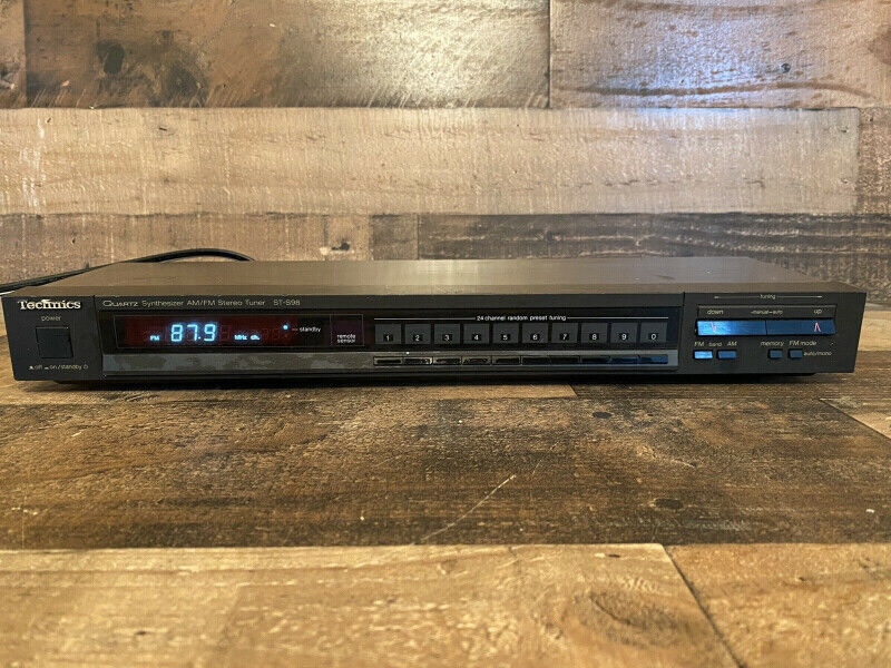 Technics ST-S98A Quartz Synthesizer AM / FM Stereo Tuner 24 chan ...