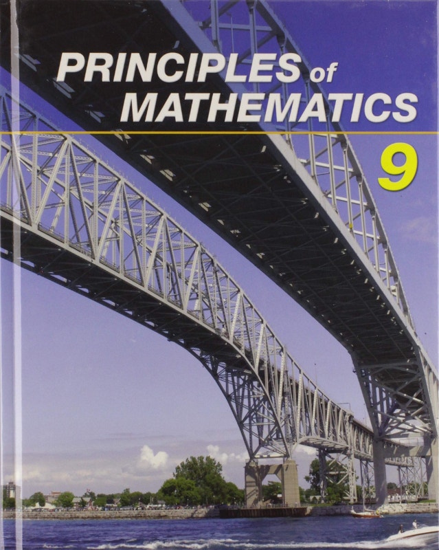 Principles of Mathematics 9 9780176678142 | Textbooks | Mississauga ...