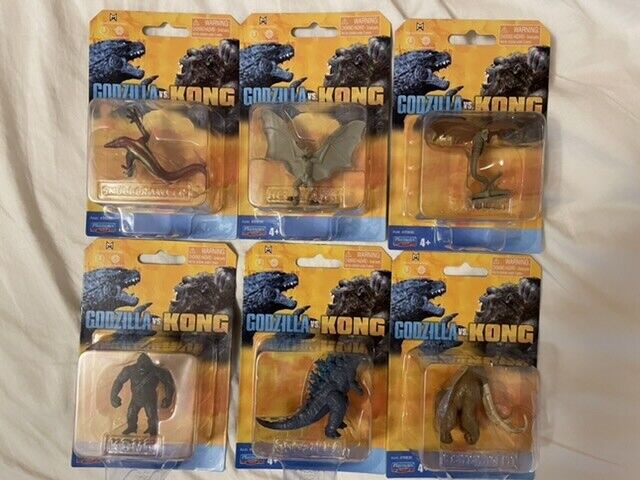 Godzilla King Kong Warbat Skullcrawler Behemoth Hellhawk Figures | Toys ...
