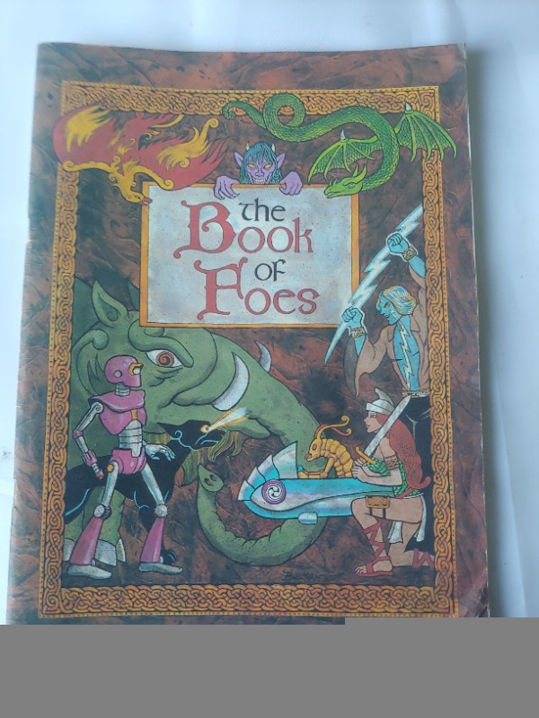 RPG Lords Of Creation Game Box - Rules Book of Foes Vintage 1984 | Arts ...