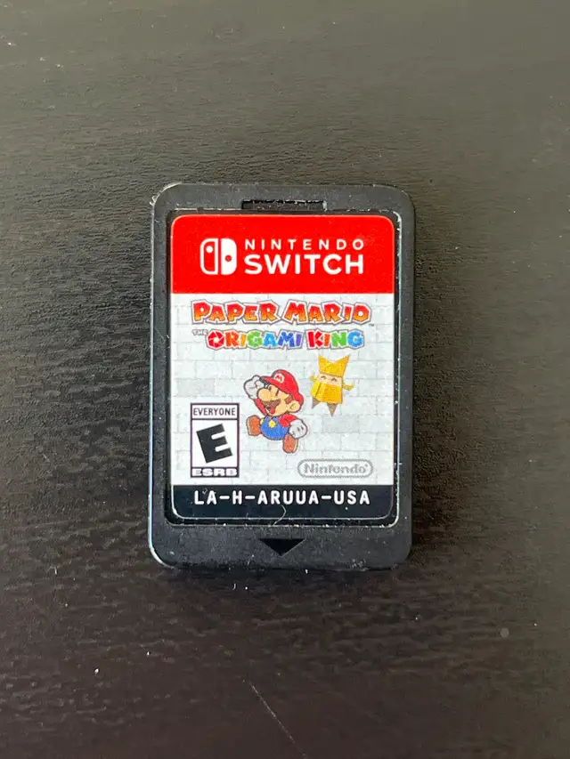 Paper Mario the Oragami King Game (Nintendo Switch)-64GB SD Card ...