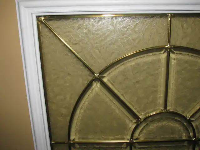 Elisabeth Zinc Caming Decorative Glass Insert | Windows, Doors & Trim ...
