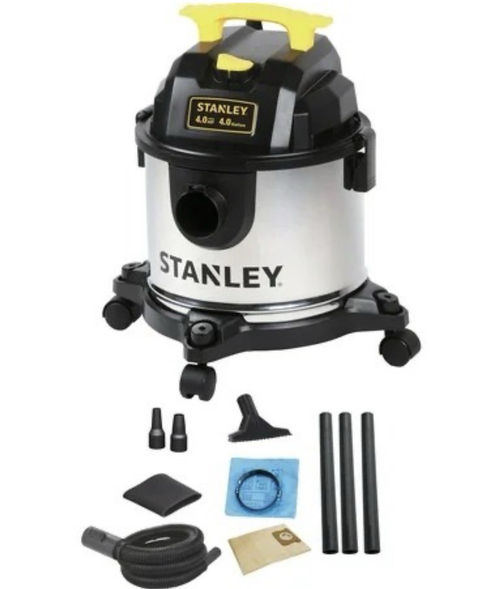 Aspirateur eau et poussière Stanley inox 4 gal 4 HP | Power Tools ...
