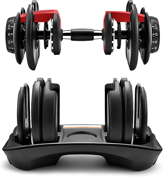 Brand new Adjustable Dumbbell Sets 5-52.5 lb Dial | Exercise Equipment ...