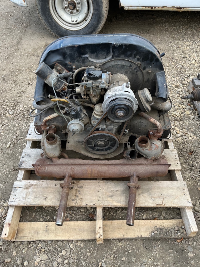 1974 vw super beetle 1600 cc dual port engine | Engine & Engine Parts ...