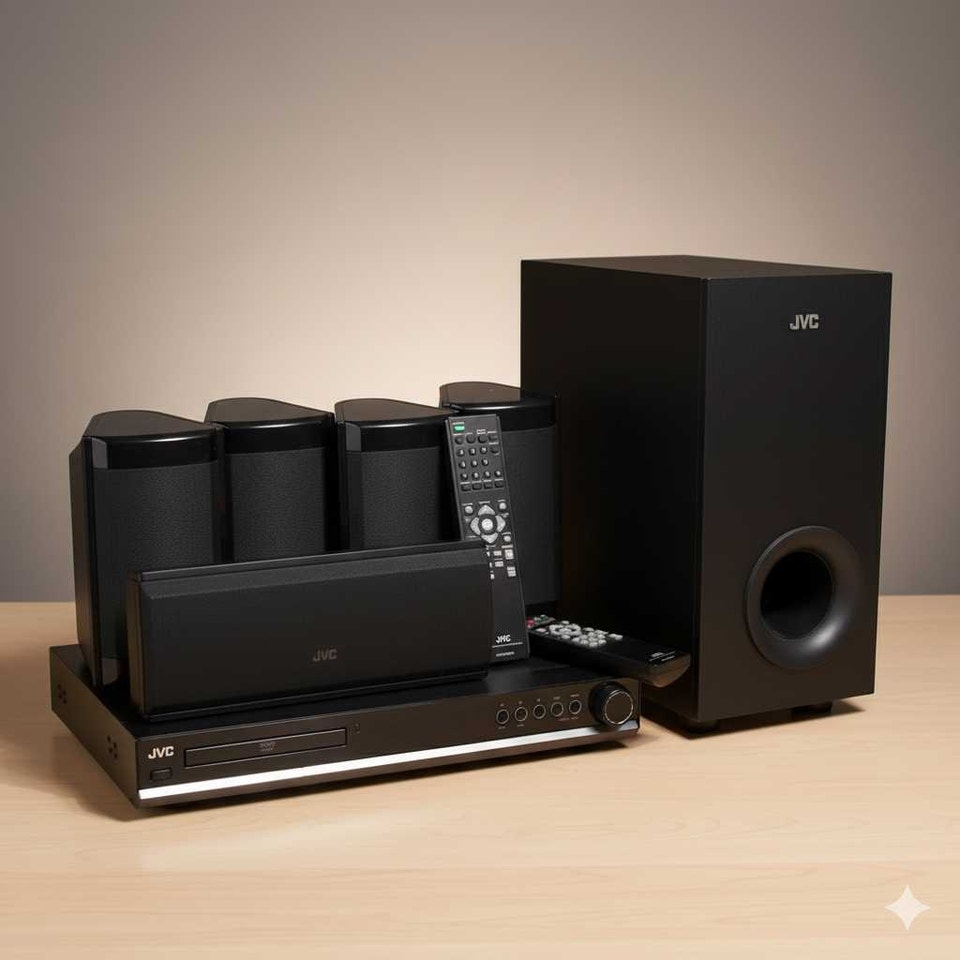 JVC DVD Home Theatre System | CDs, DVDs & Blu-ray | Mississauga / Peel ...