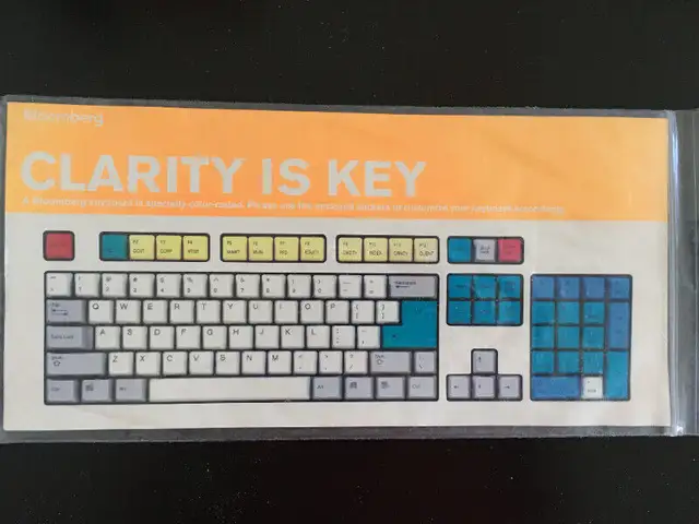 Bloomberg Keyboard Sticker | Mice, Keyboards & Webcams | City of ...