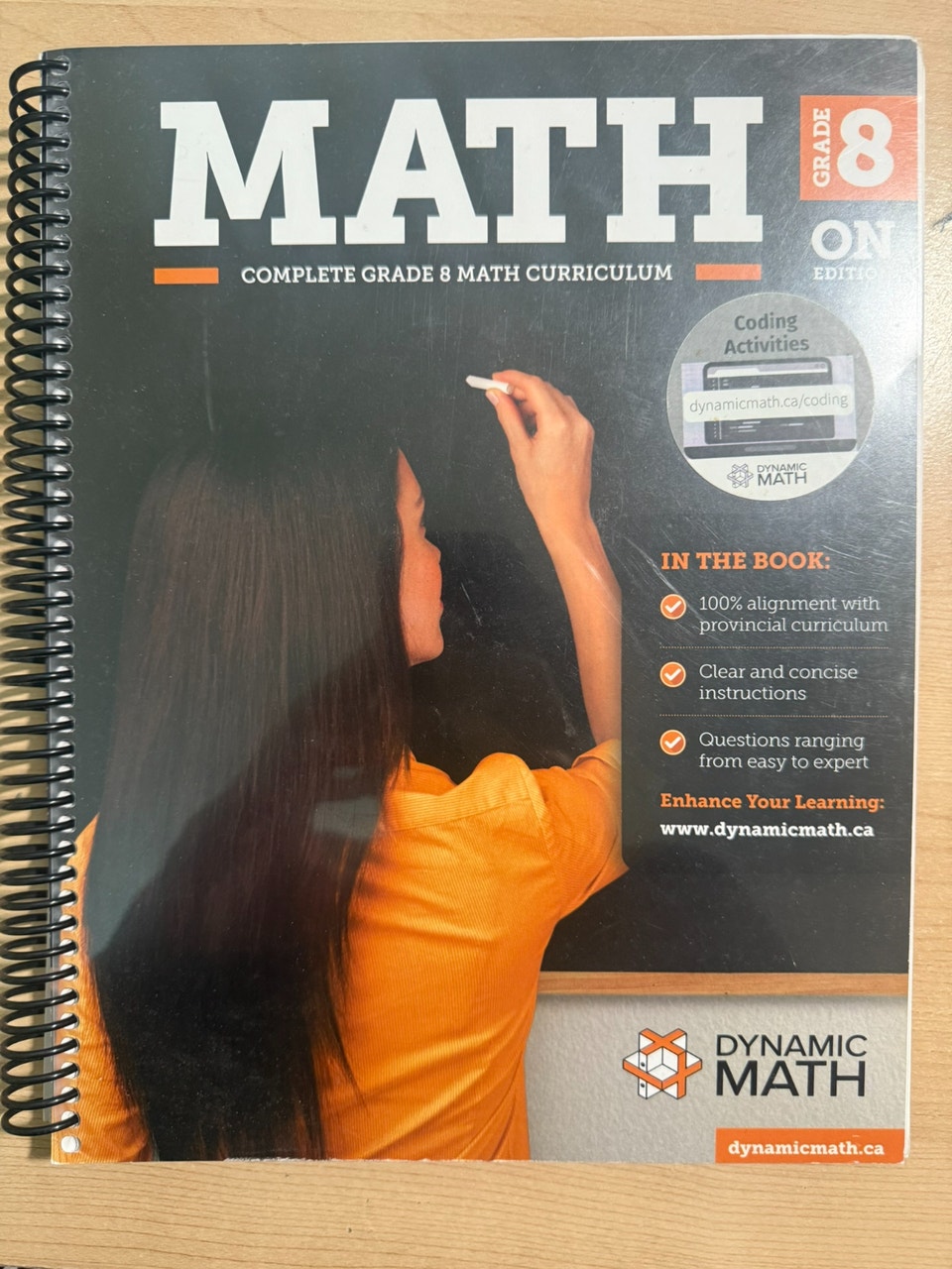 Dynamic Math Grade 8 Math workbook | Textbooks | City of Toronto | Free ...