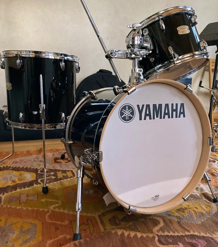 Yamaha Stage Custom Bop Drum Set Shell Pack Black Latest Version ...