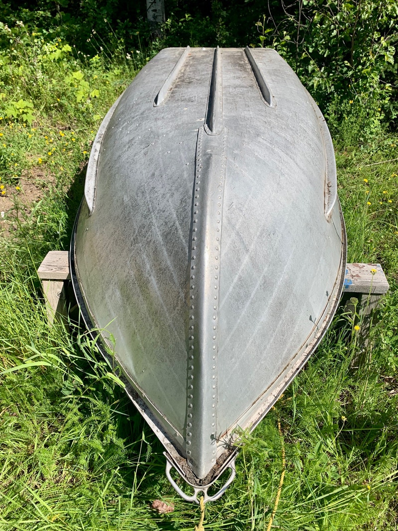 12 foot Harber Craft Aluminum Boat with 7:5 Mercury Motor | Powerboats ...