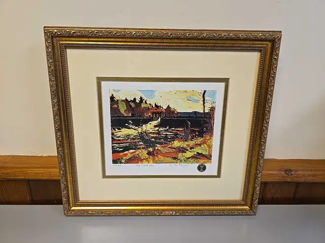 Tom Thompson Tea Lake Dam Group Of Seven Limited Ed 363/395 Sign | Arts ...