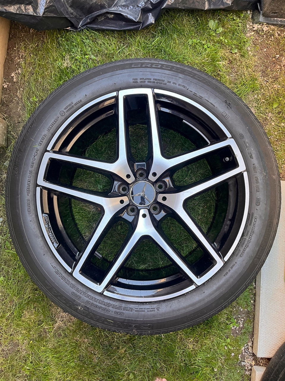 21 inch AMG Factory Original Rims w/ Low Profile Tires | Tires & Rims ...