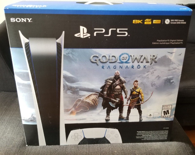 PlayStation 5, God of War: Ragnarok Bundle - Digital Edition | Sony ...