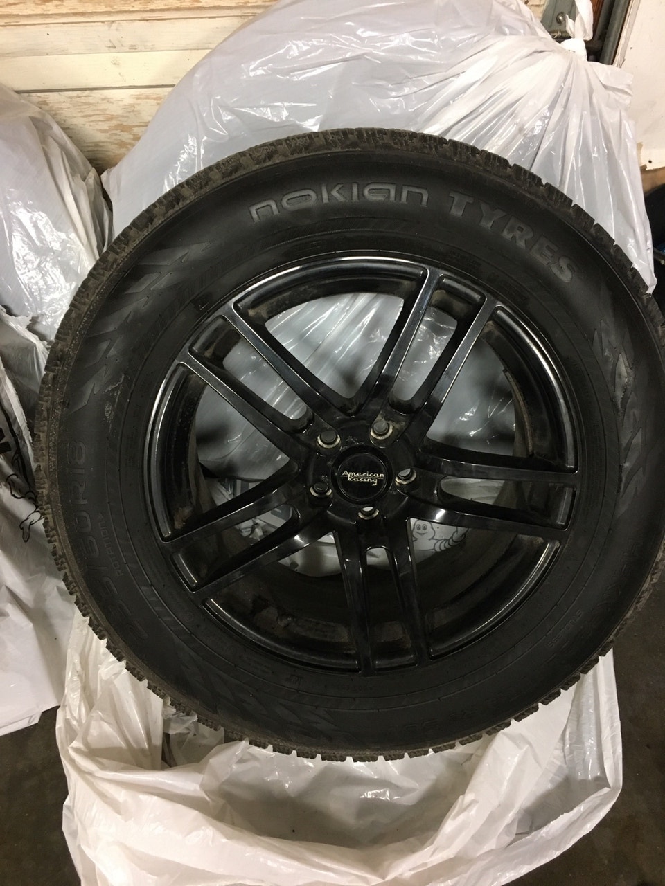 All 4 rims and winter tires rims are 18” the tires are 255/R60/1 | Cars ...