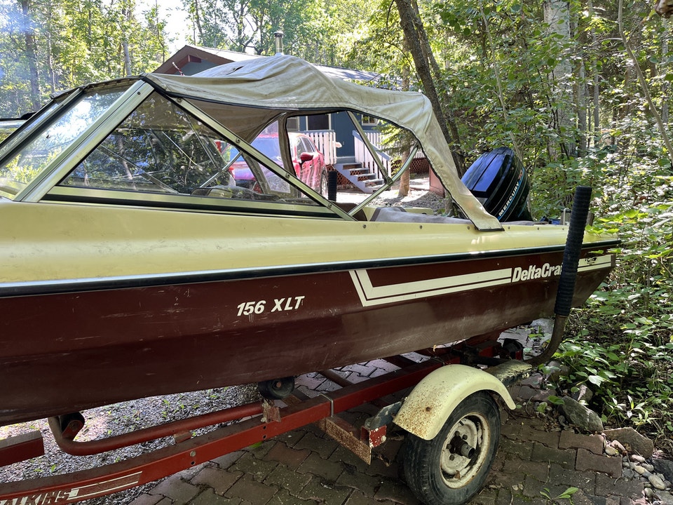 16 ft Delta Craft Boat and Trailer | Powerboats & Motorboats | Winnipeg ...