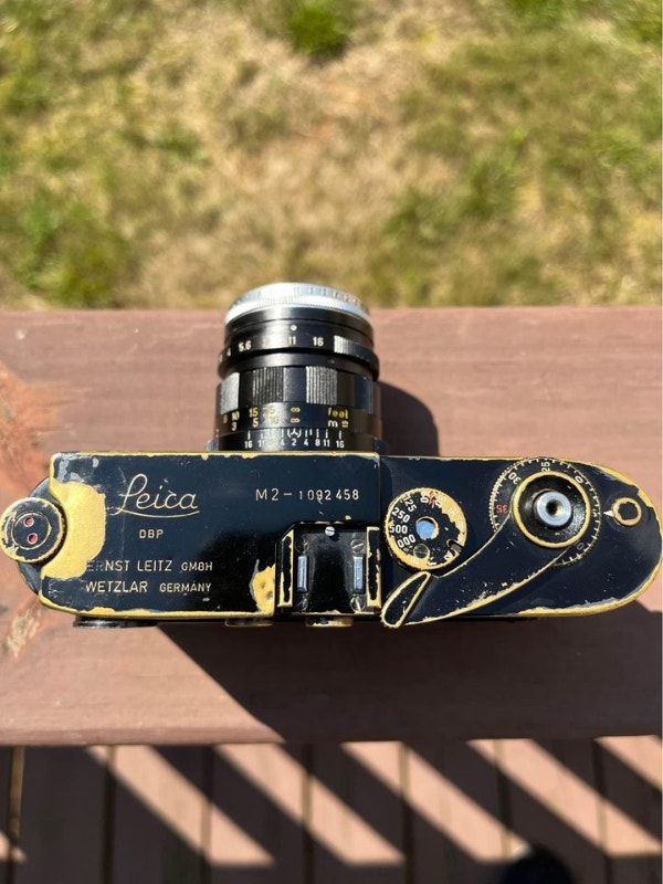 Leica M2 and lens Repaint painted mid 1970s | Cameras & Camcorders ...