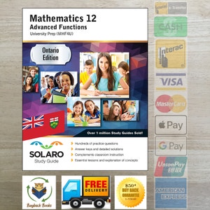 Grade 12 Advanced Functions Textbook | Amazing Deals on Books, Used ...