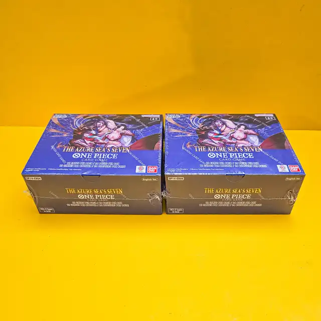 One Piece TCG OP14 The Azure Sea's Seven Booster Box | Arts ...