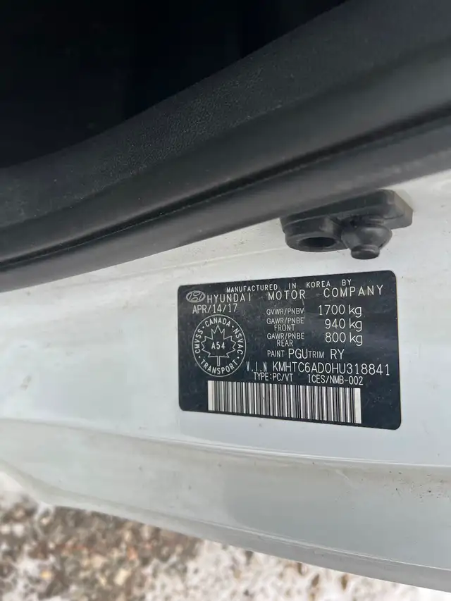 2017 Hyundai veloster automatic 155,000 kms certified$6,500 | Cars ...