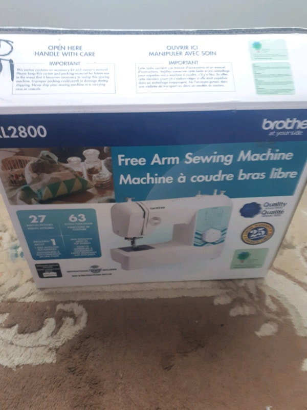 Brother sewing machine model XL2800 new in open box | Hobbies & Crafts ...