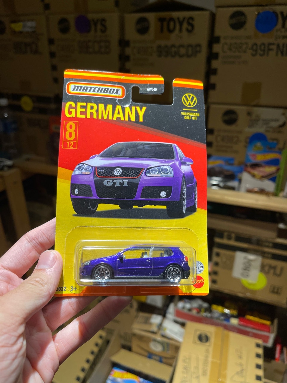 2022 Matchbox Germany Series Volkswagen Golf GTI Purple | Arts ...