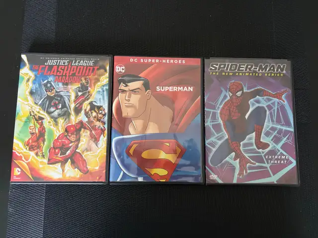Various Animated Superhero DVD's (UPDATED NOVEMBER 25, 2025) | CDs ...