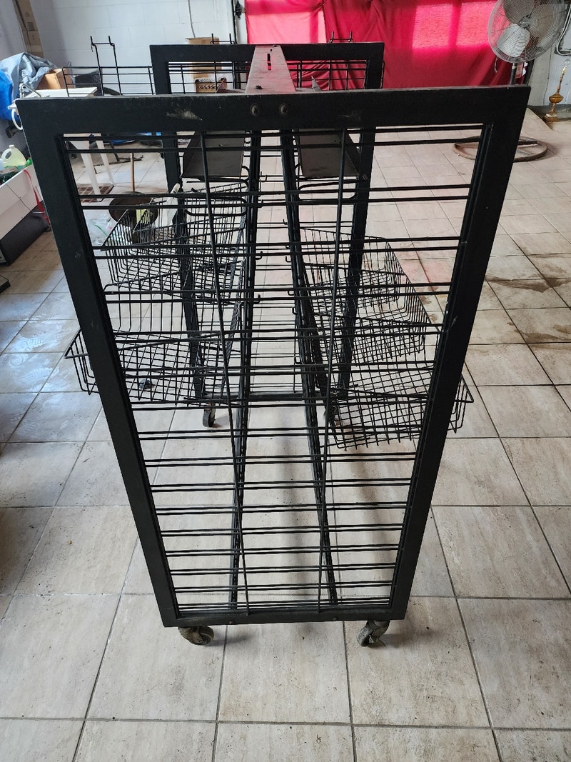 Multi purpose retail store shelving and cash register | Industrial ...
