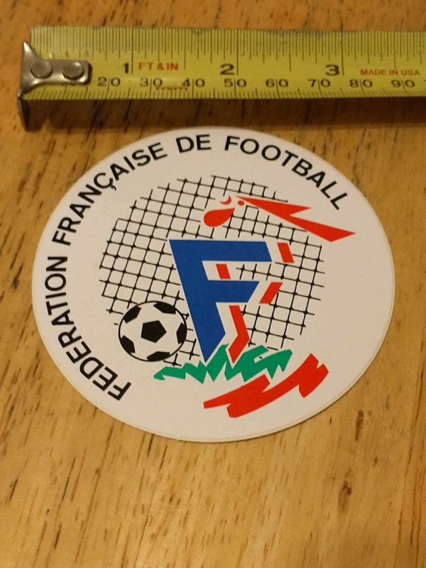 France Football Federation (FFF) sticker, circa early 2000s | Arts ...