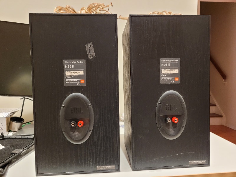 2 x JBL N26 speakers + YAMAHA HTR 5650 ampli-tuner | Speakers | Ottawa ...