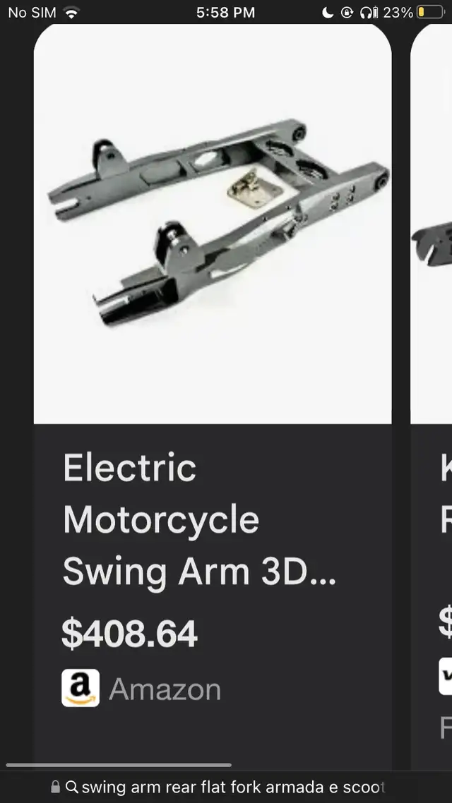 Armada back motor wheel and controller reg fra | Motorcycle Parts ...