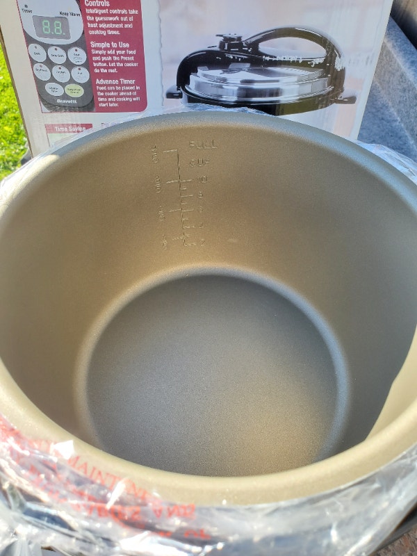 Bravetti electronic pressure cooker 6qt | Microwaves & Cookers | Cape ...