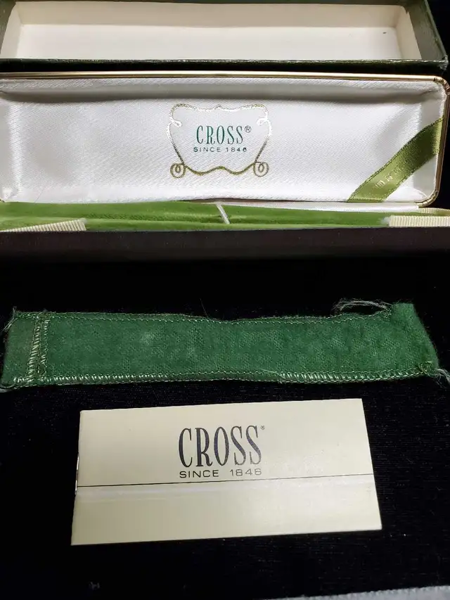 Vintage cross pen case complete | Arts & Collectibles | St. Catharines ...