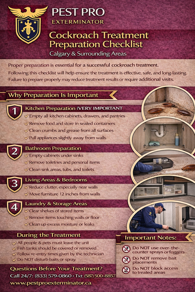 Cockroach Control & Pest Control in Calgary & Nearby Areas | Other ...