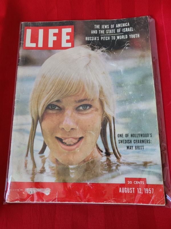 RARE, VINTAGE, AUGUST 12TH., 1957 ISSUE OF LIFE MAGAZINE!!! | Arts ...