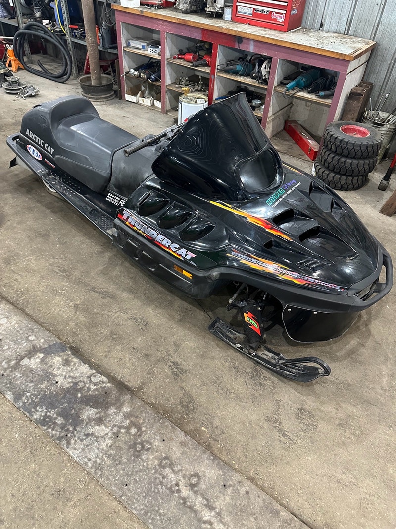 2002 Arctic Cat Thundercat 1000 Prostock chassis/setup | Snowmobiles ...