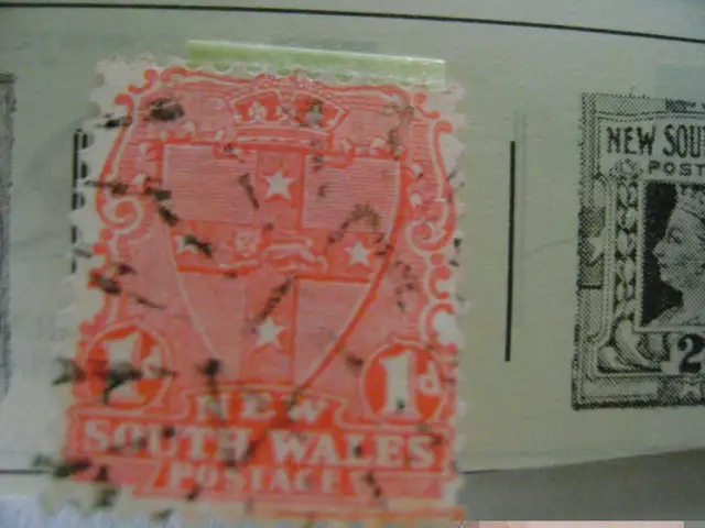 NEW SOUTH WALES 1897 USED STAMP SCOTT #98 | Arts & Collectibles ...