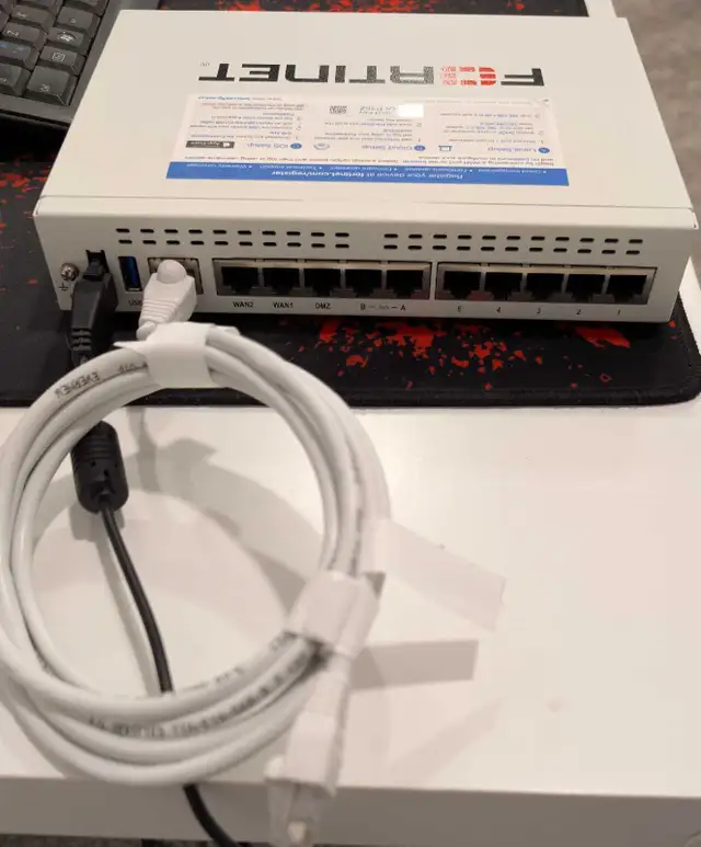 FortiGate 60F (FG-60F) Firewall – New/Unused – Never Registered ...