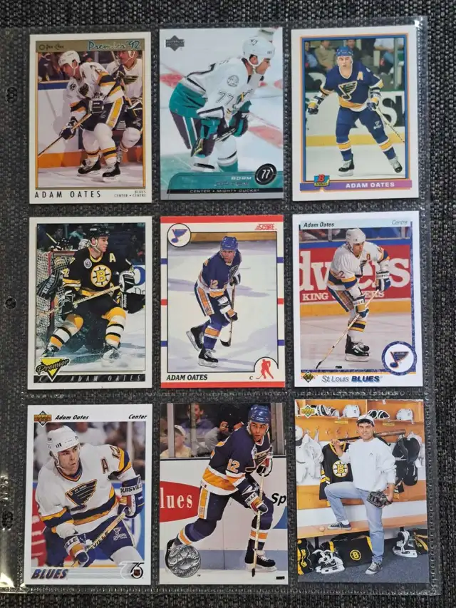 Adam Oates hockey cards | Arts & Collectibles | Oshawa / Durham Region ...