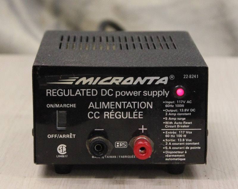 Micronta 12 Volt Regulated Power Supply | General Electronics | St ...