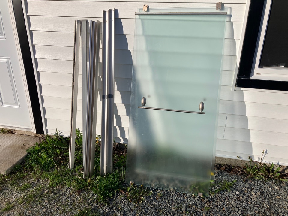 glass shower door and fittings | Plumbing, Sinks, Toilets & Showers ...
