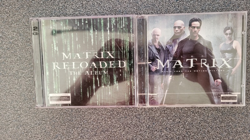 Cd musique Matrix & Matrix Reloaded Music CD CD | CD, DVD et Blu-ray ...