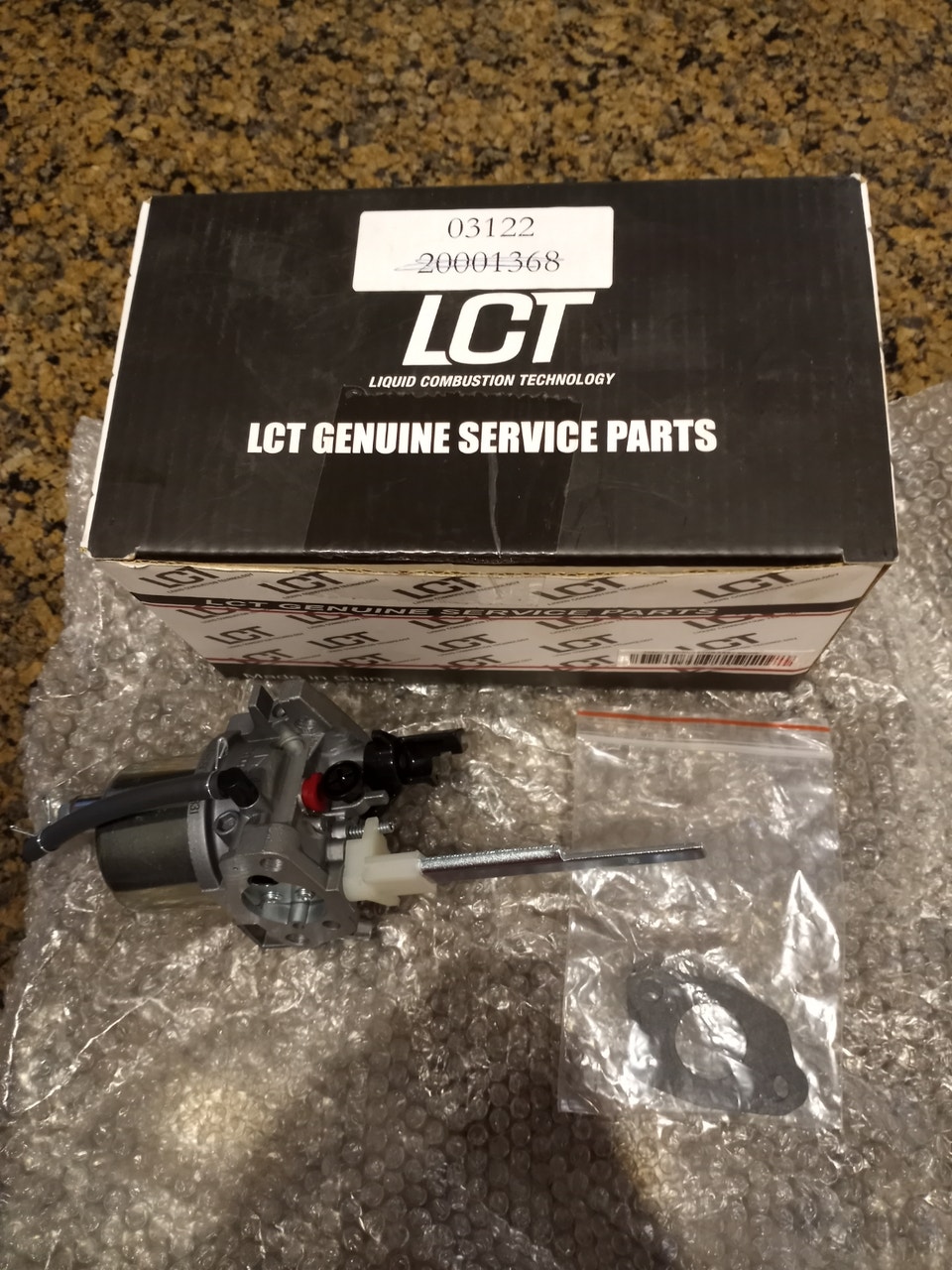 LCT Small Engine Genuine OEM Parts # 03122 and #49002 | Other ...